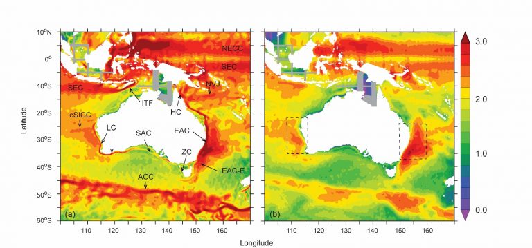 1.4. Variability in ocean currents around Australia – IMOS Ocean Report